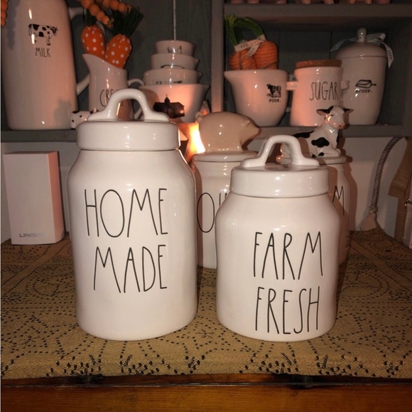 Rae Dunn | Kitchen | Reserved Rae Dunn Farm Fresh Skinny Canister Only ...